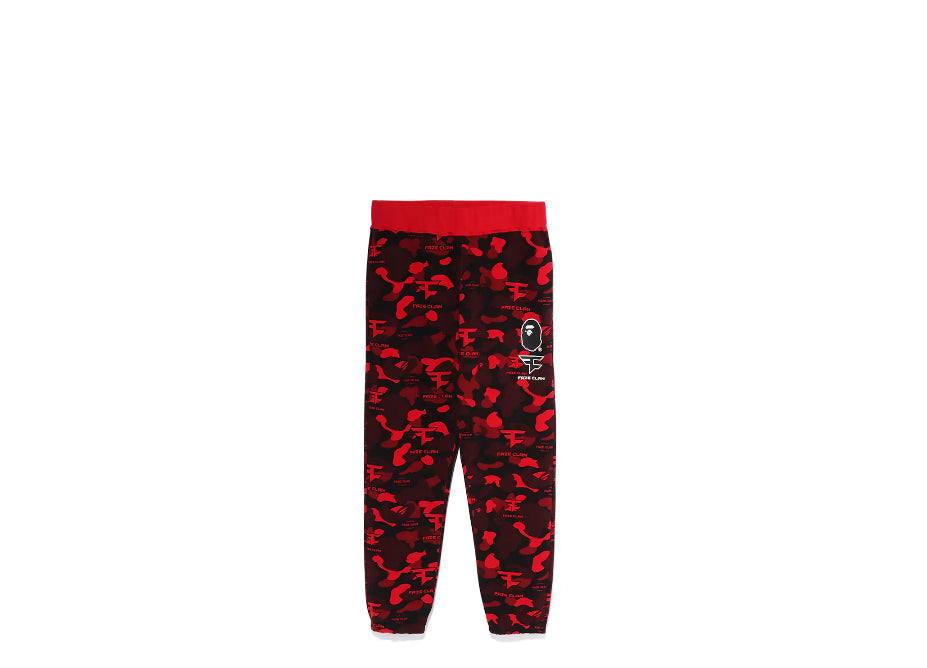 BAPE x Faze Clan Sweat Pants Red – DRIPPED COLLECTIONS